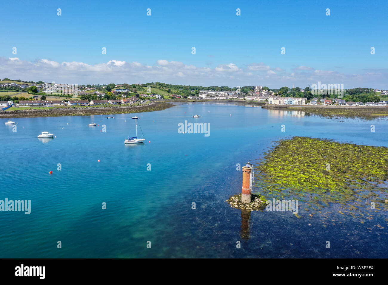 Strangford lough aerial hi-res stock photography and images - Alamy