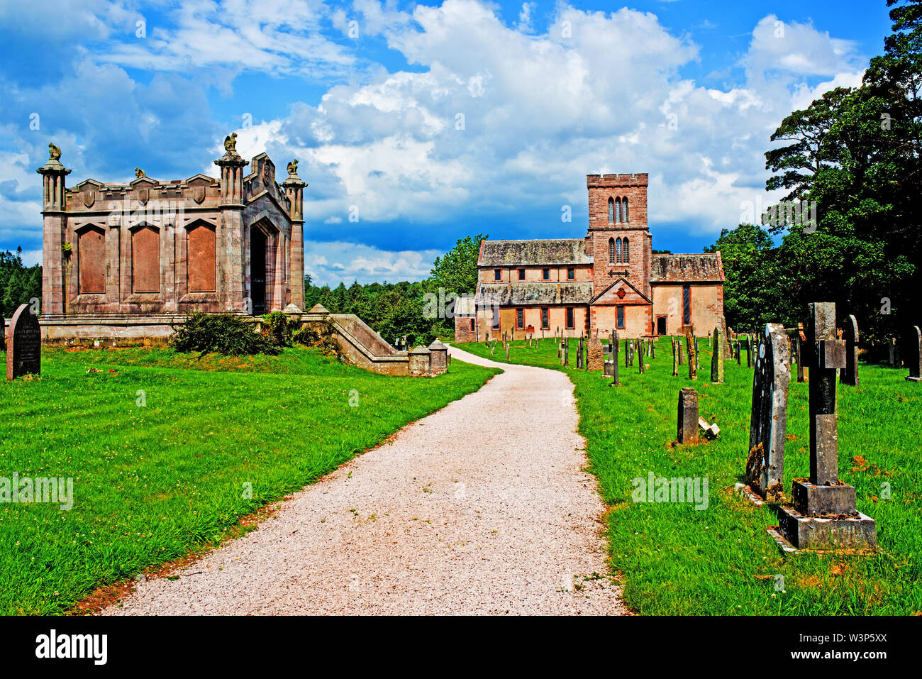 St Michaels Church, Lowther, Cumbria, England Stock Photo - Alamy