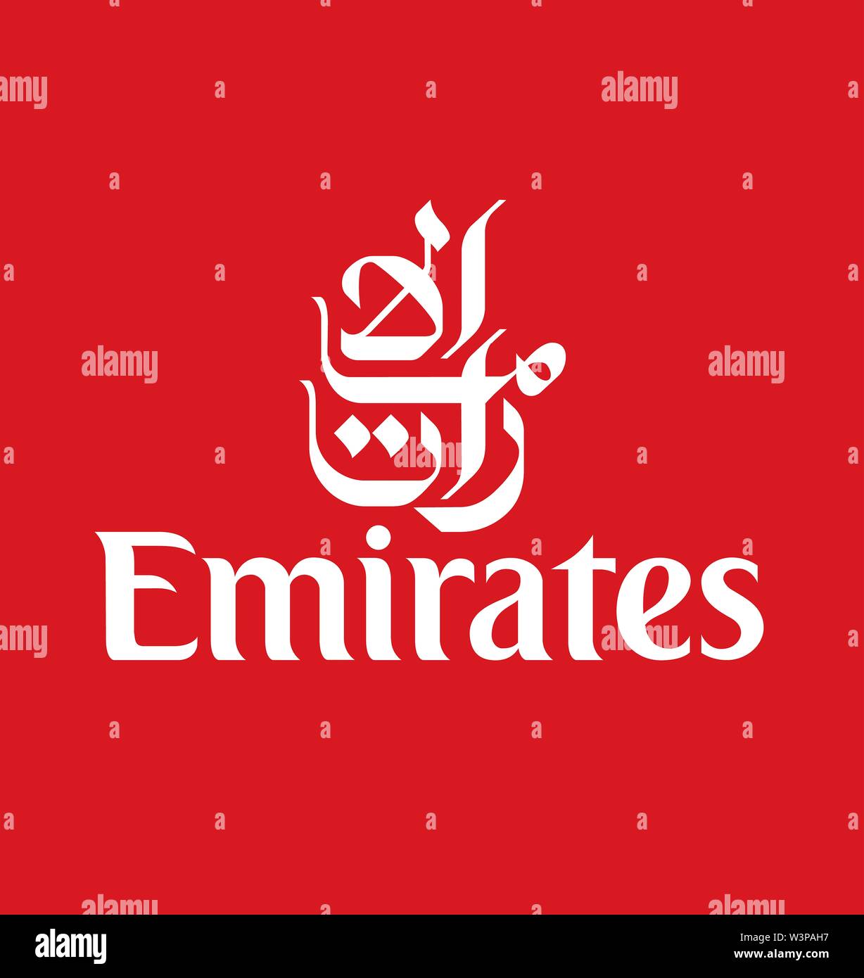 Emirates logo hi-res stock photography and images - Alamy