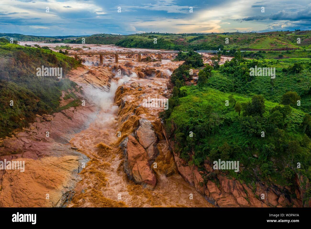 Drone west africa hi-res stock photography and images - Alamy