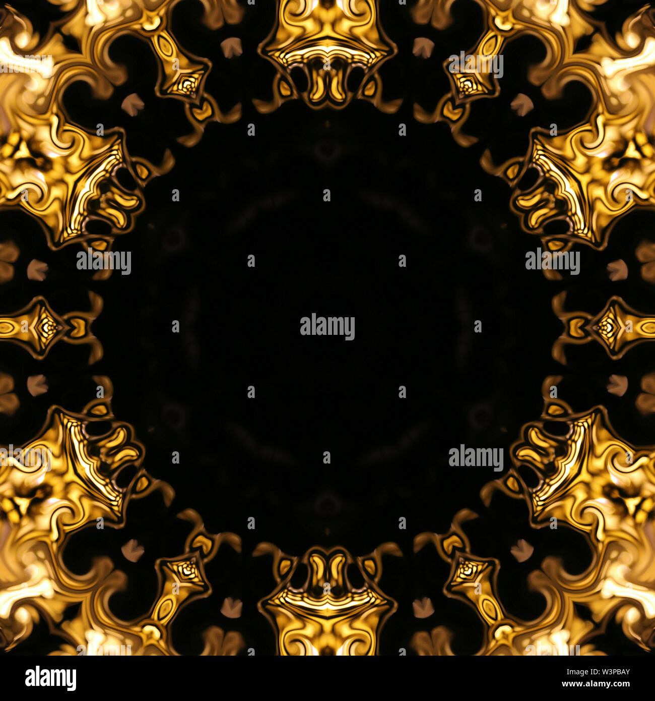 Abstract golden template background for create design card, flyer ...