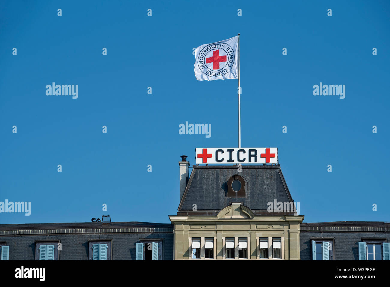 Geneva headquarters of the ICRC, Comité international de la Croix-Rouge ...