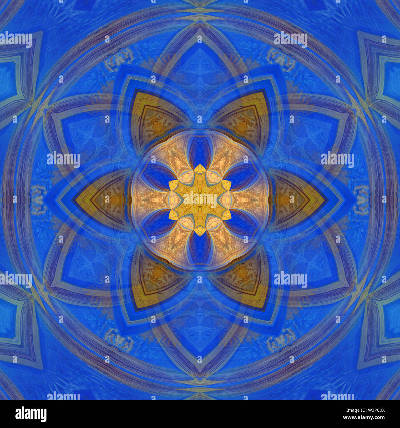 Abstract gold background. Fractal luxury art. Graphic painting golden ...