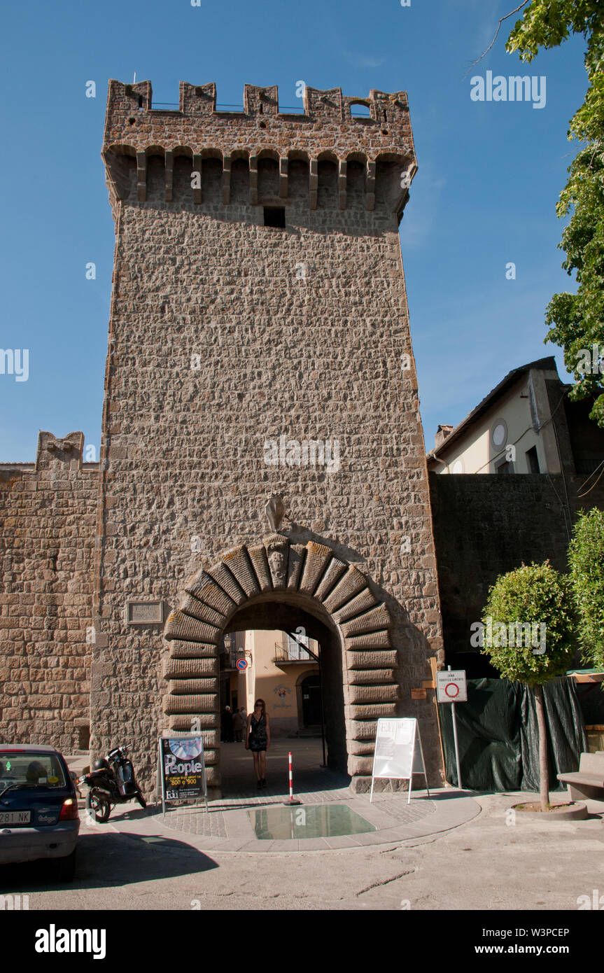Europe, Italy, Lazio, Vitorchiano, Porta Romana Stock Photo - Alamy
