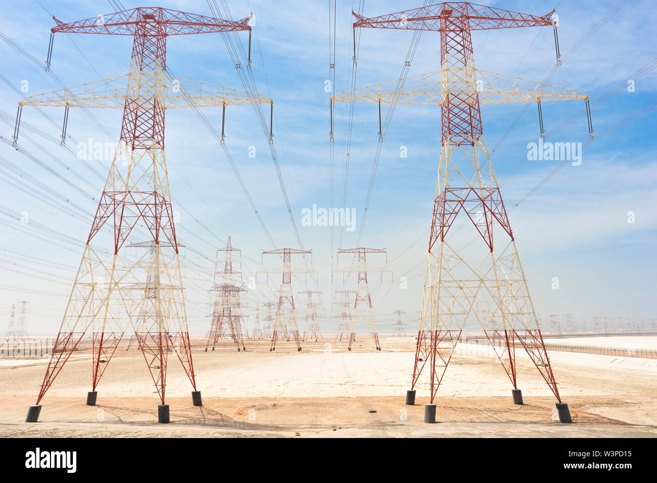 Power Transmission Line Stock Photo - Alamy