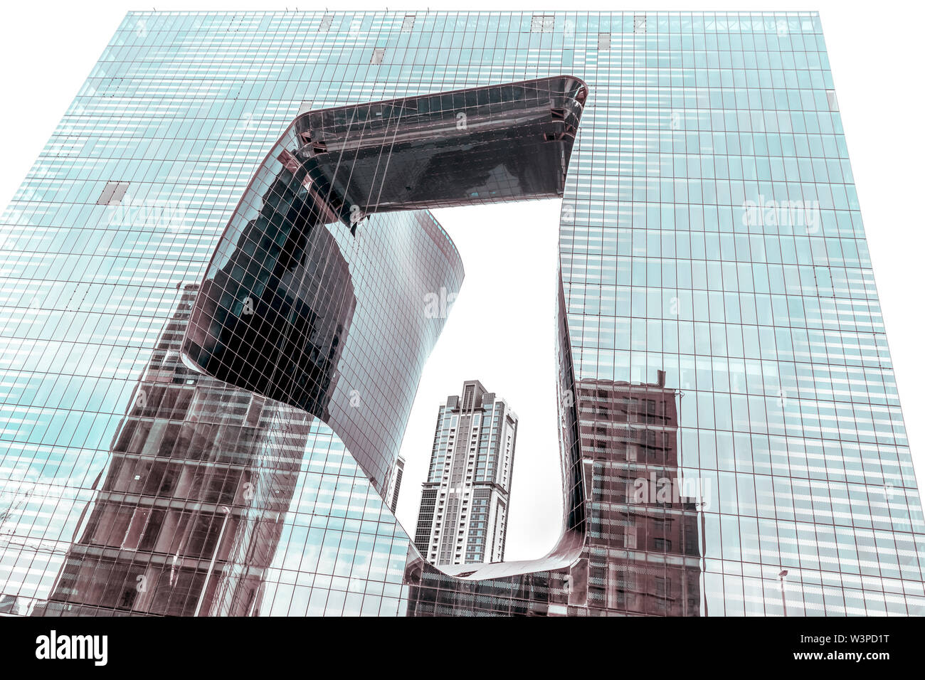 The Opus, Dubai, United Arab Emirates - Oct.19, 2018: Modern "Liquid ...