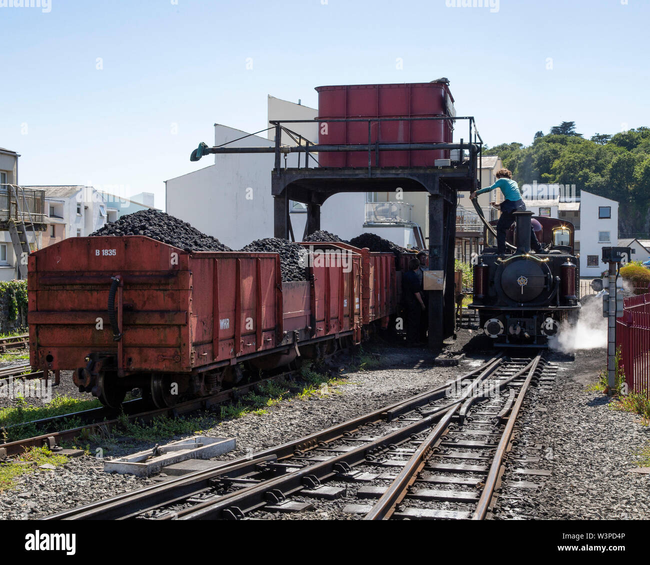 Double fairlie locomotive hi-res stock photography and images - Alamy