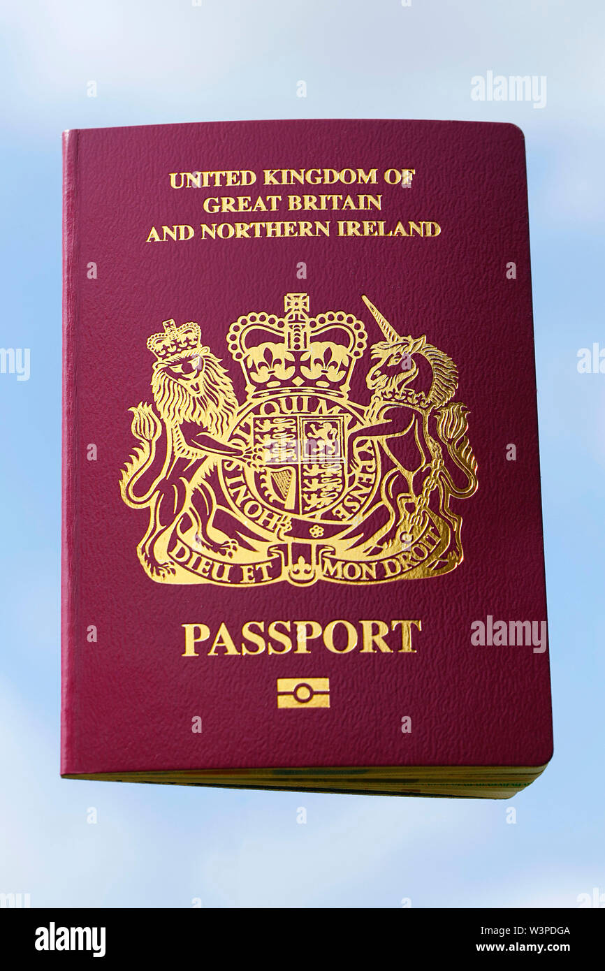 2019 british passport hi-res stock photography and images - Alamy