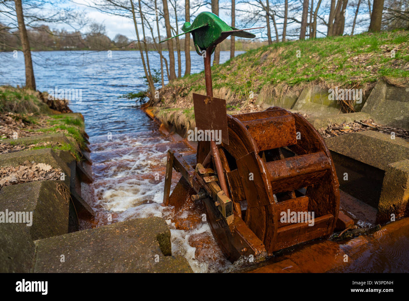 The water always finds its way through nature Stock Photo - Alamy