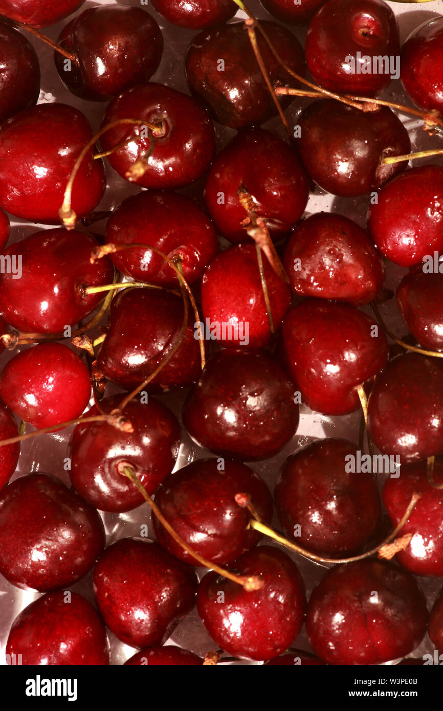 Cherry texture hi-res stock photography and images - Alamy