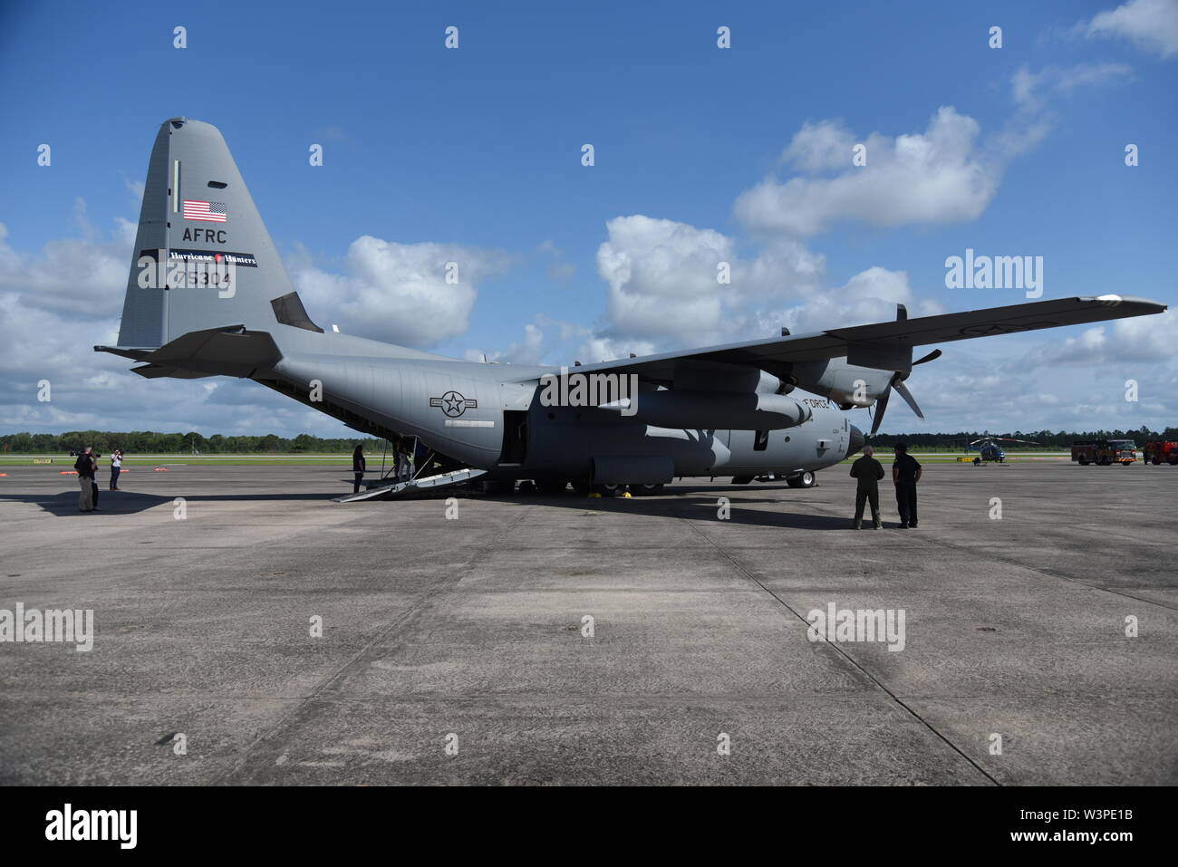 The 53rd Weather Reconnaissance Squadron’s WC-130J Super Hercules also ...