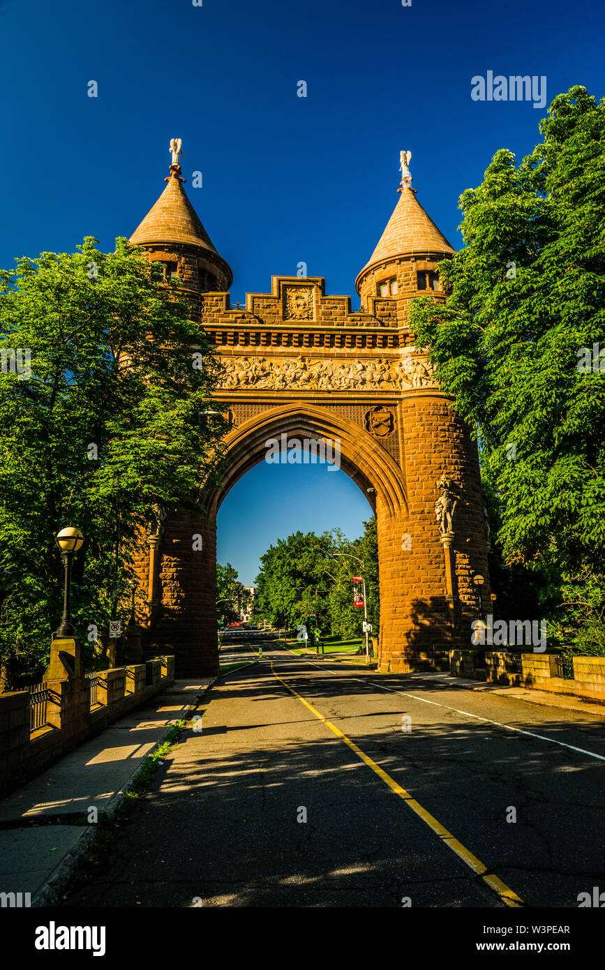 Soldiers and Sailors Memorial Arch Bushnell Park Hartford, Connecticut ...