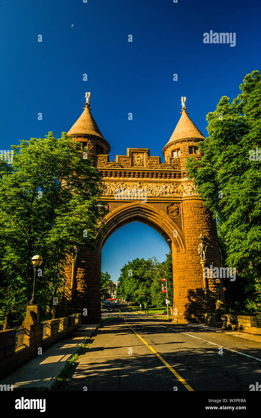 Soldiers and Sailors Memorial Arch Bushnell Park Hartford, Connecticut ...