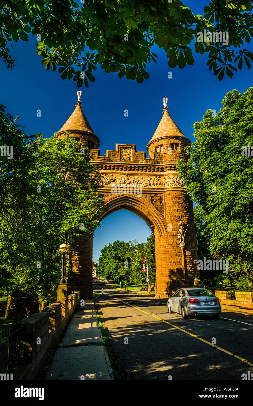 Soldiers and Sailors Memorial Arch Bushnell Park Hartford, Connecticut ...