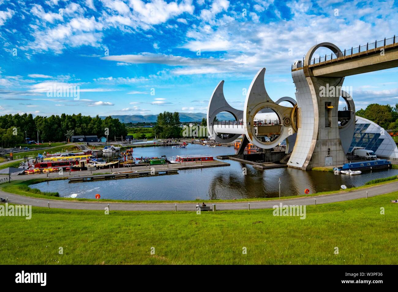 Falkirk wheel hi-res stock photography and images - Alamy