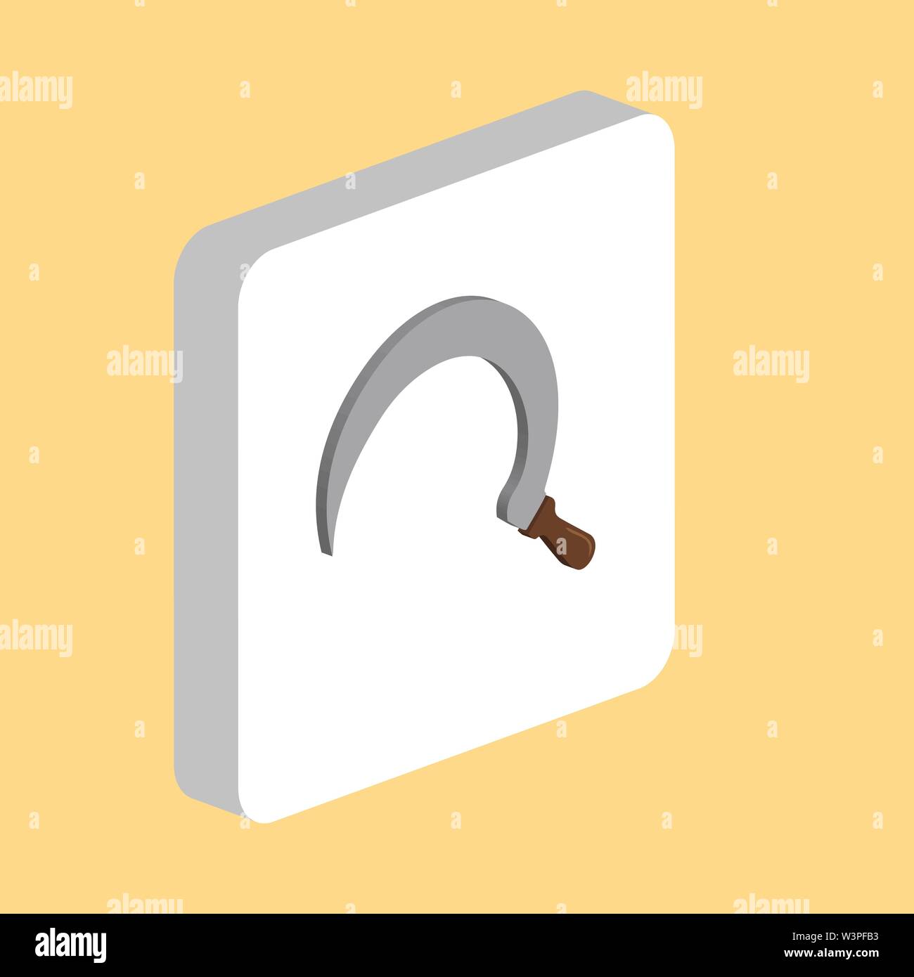 Reaping hook Stock Vector Images - Alamy