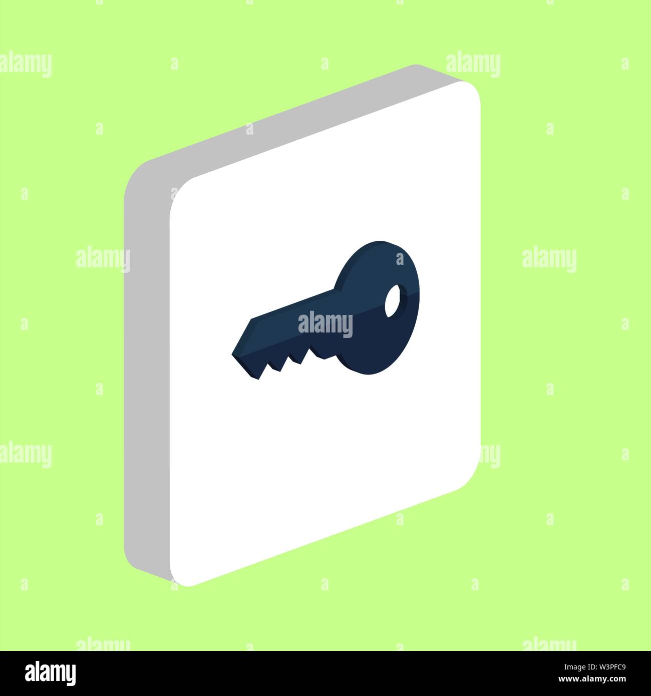 Key Simple vector icon. Illustration symbol design template for web ...