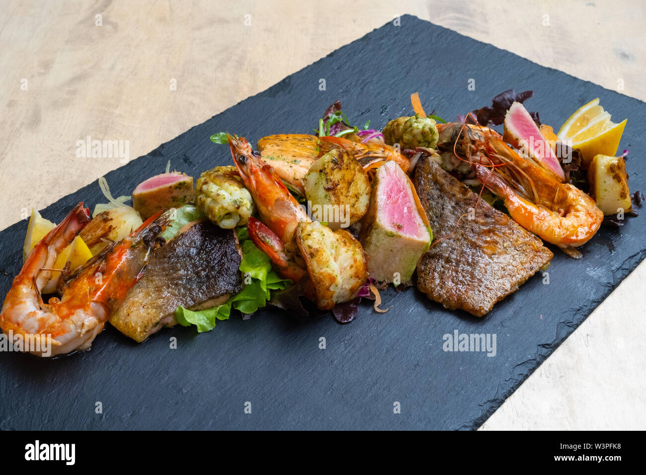 Grilled Mixed Seafood