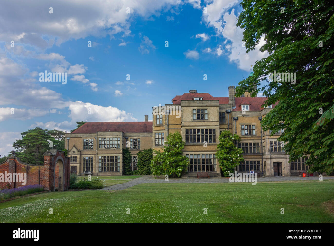 Fanhams Hall Hotel and gardens, Ware, Hertfordshire, UK Stock Photo - Alamy