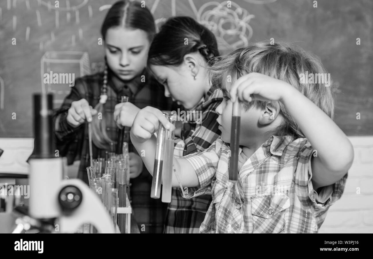 School chemistry laboratory. Laboratory Research - Scientific project ...