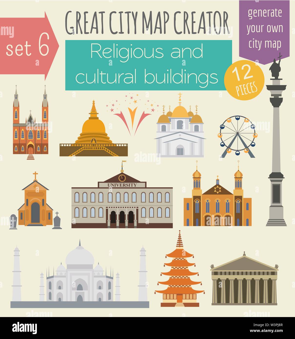 Great city map creator. House constructor. House, cafe, restaurant ...