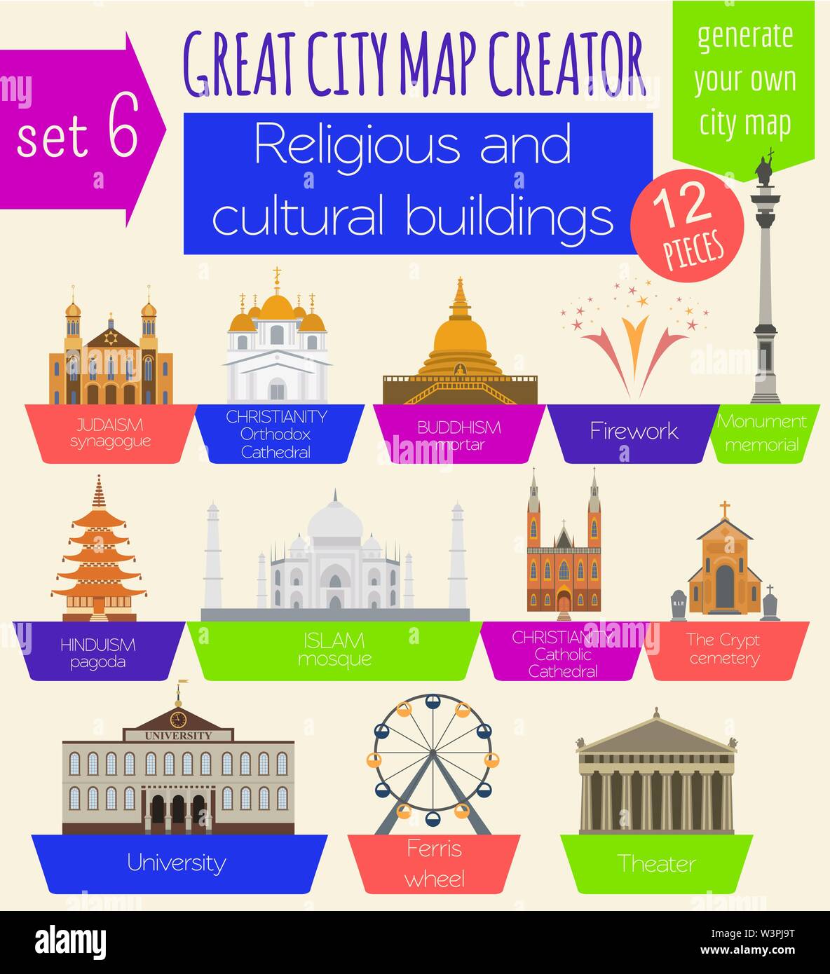 Great city map creator. House constructor. House, cafe, restaurant ...