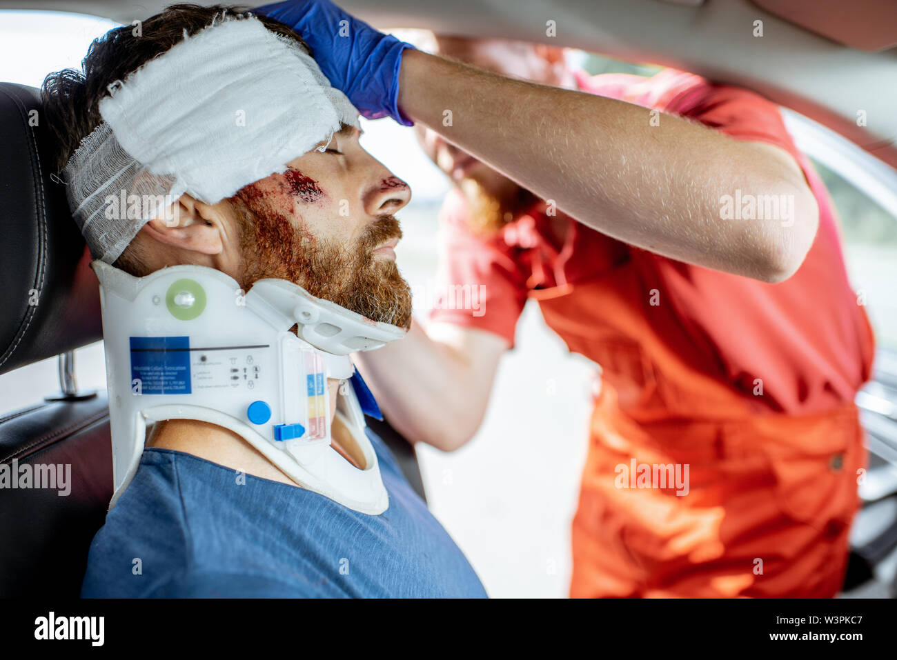 Bleeding Wound Head Stock Photos & Bleeding Wound Head Stock Images - Alamy