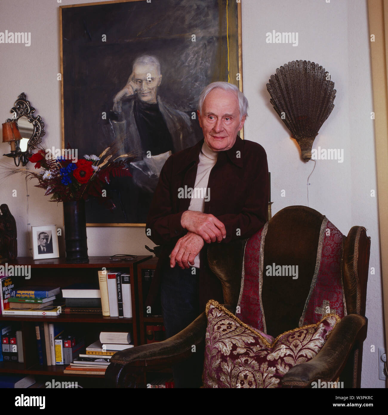 Rudolf Fernau, deutscher Bühnen- und Filmschauspieler, Deutschland 1979 ...