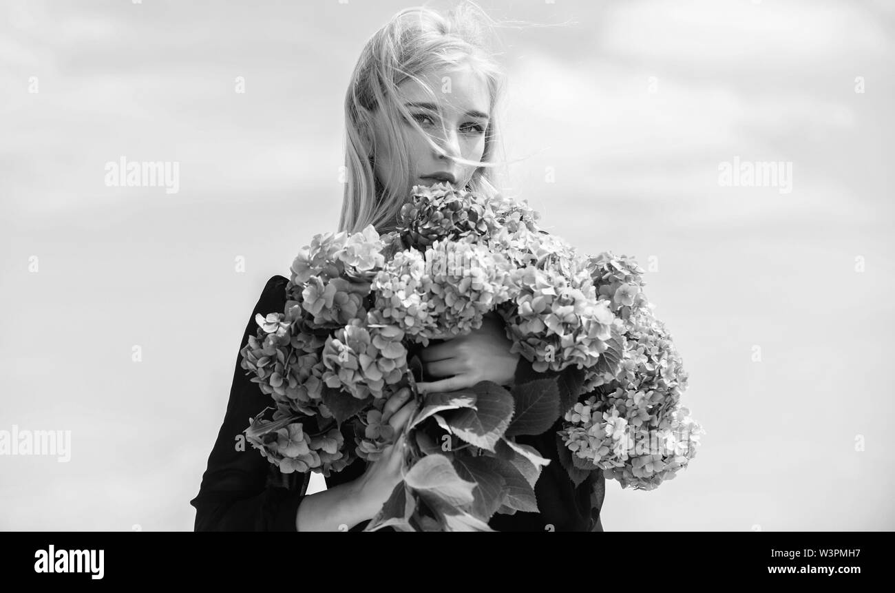 Allergic reaction to pollen Black and White Stock Photos & Images - Alamy