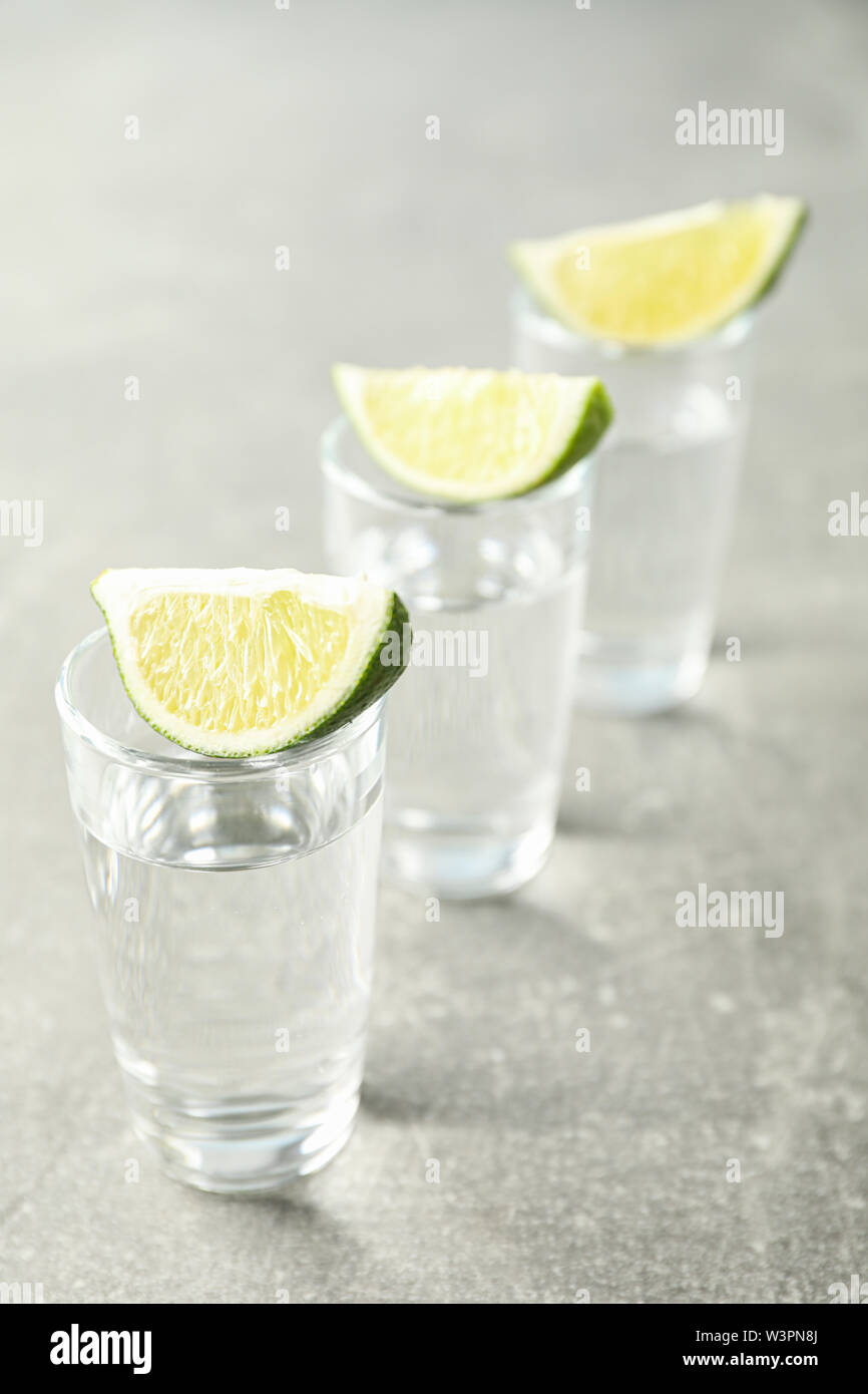 Tequila shot lime slices hi-res stock photography and images - Alamy