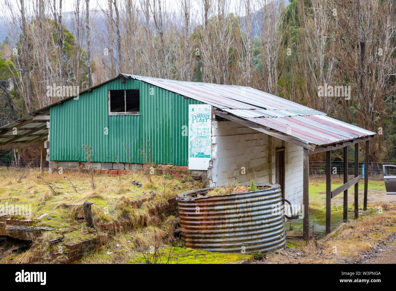 Village of Maydena in Tasmania,Australia Stock Photo - Alamy