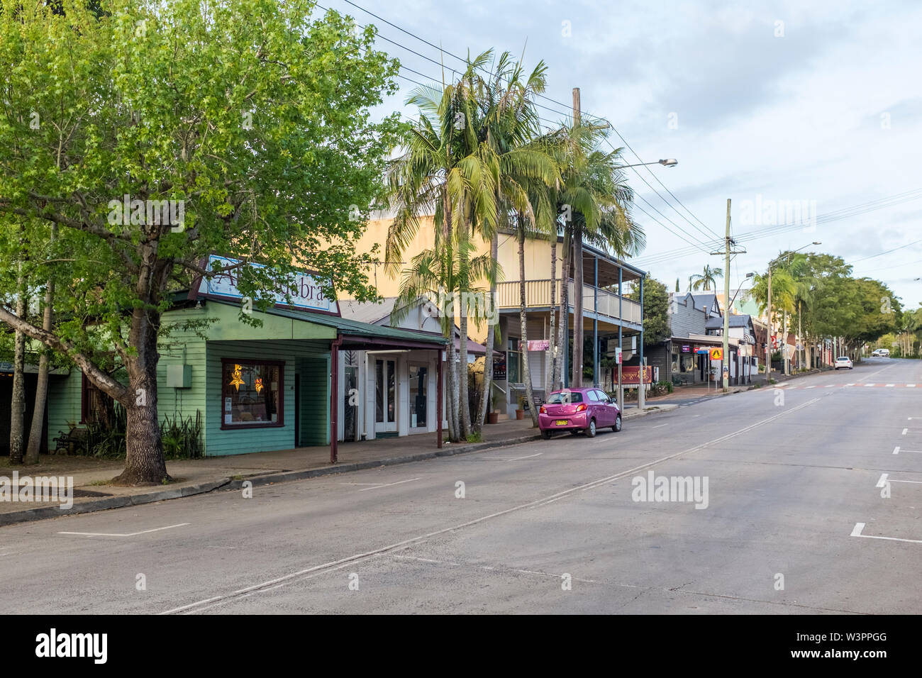 Byron bay main street new hi-res stock photography and images - Alamy