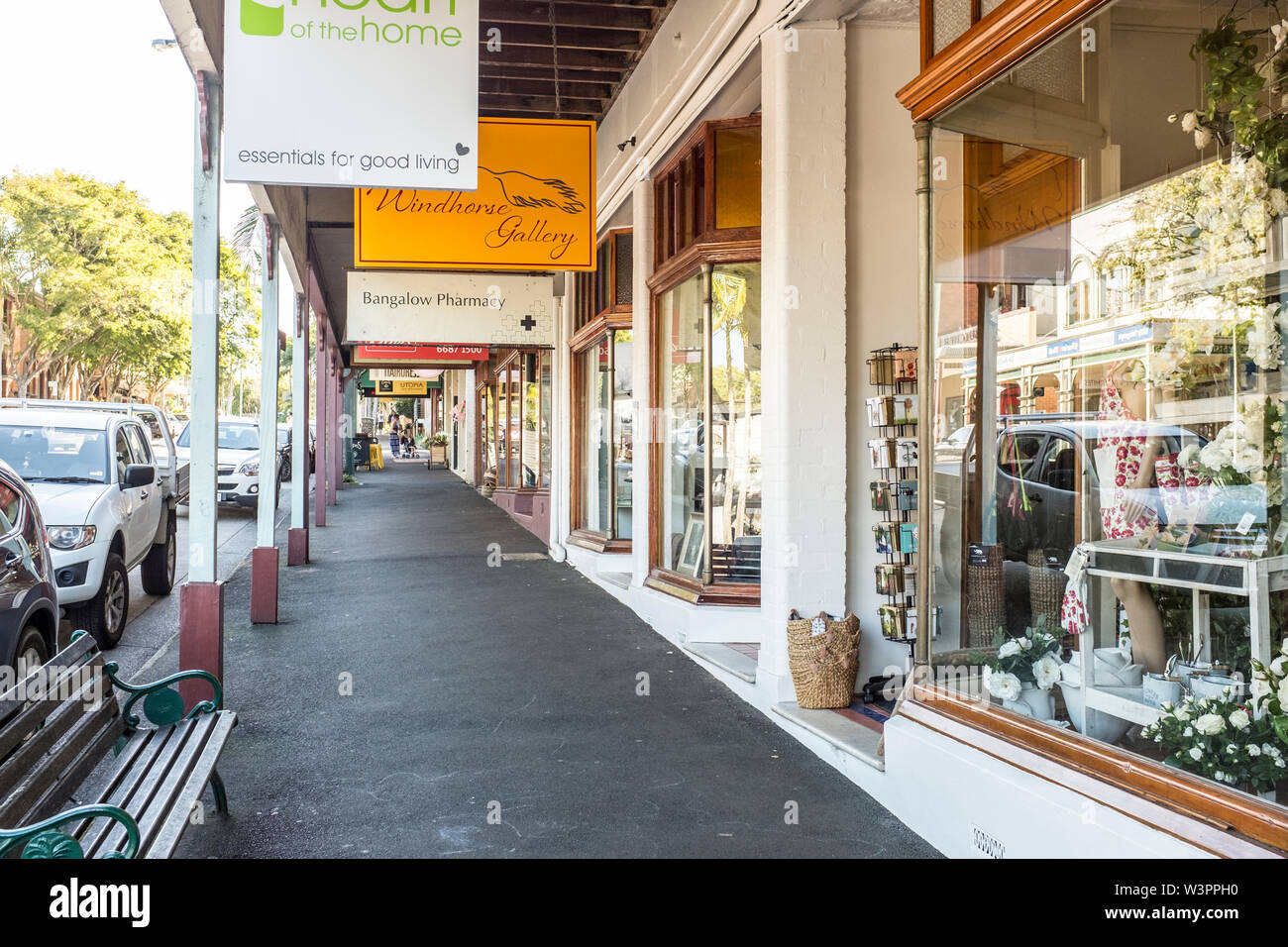 Byron bay main street new hi-res stock photography and images - Alamy