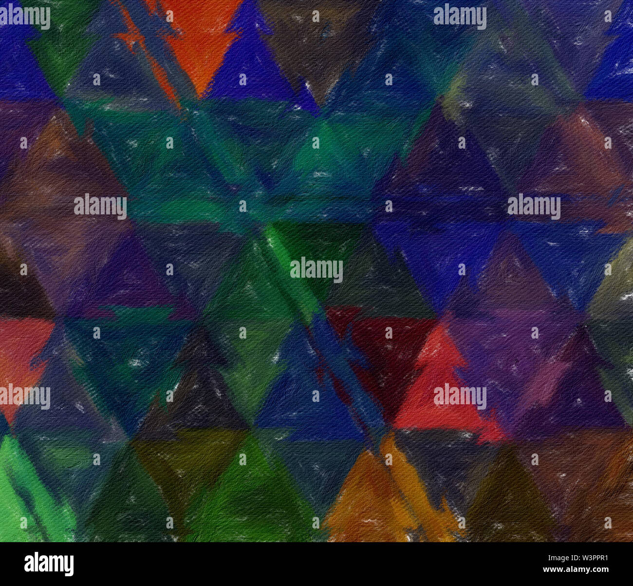 Abstract painting for interior decoration and printable on canvas or ...