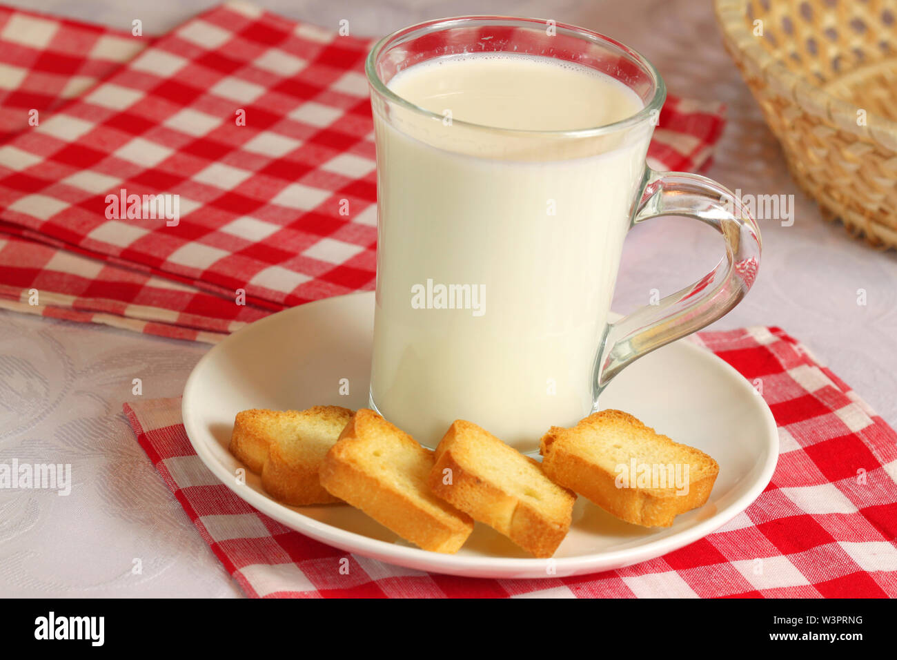 Rusks milk hi-res stock photography and images - Alamy