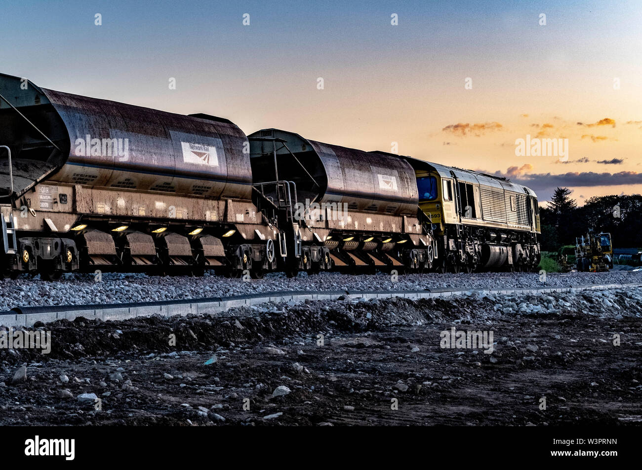 Ballast wagon hi-res stock photography and images - Alamy