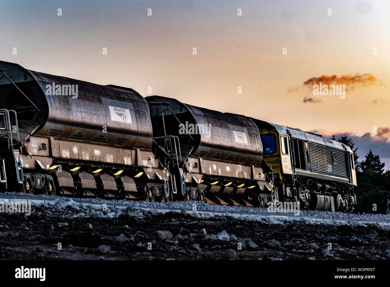 Ballast wagon hi-res stock photography and images - Alamy