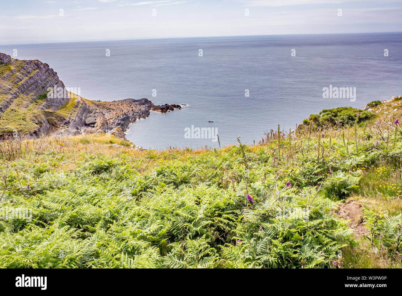 Welsh seascape hi-res stock photography and images - Alamy