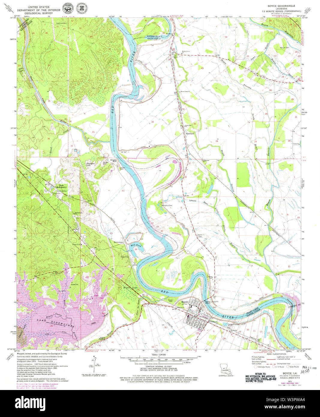 Map of boyce hi-res stock photography and images - Alamy