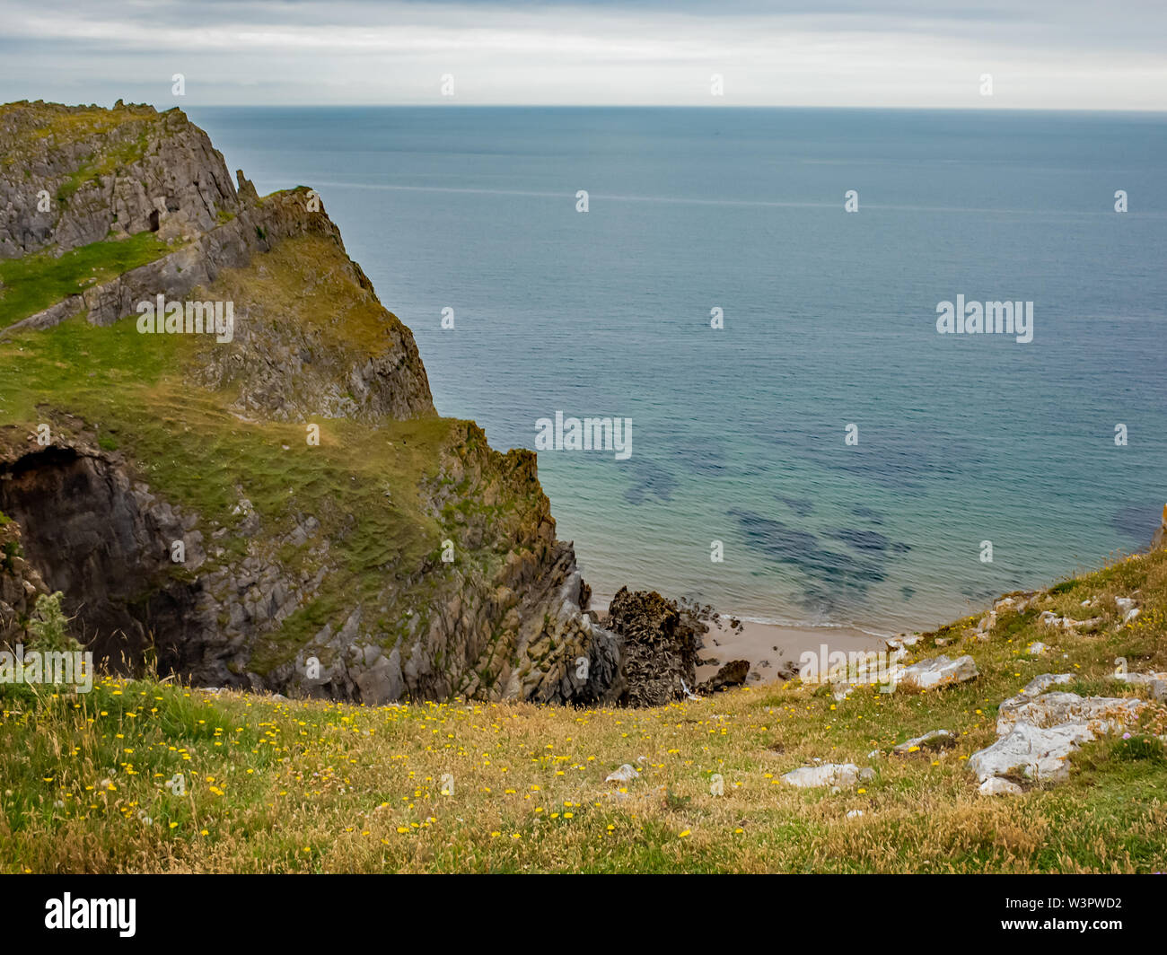Welsh coastal path hi-res stock photography and images - Alamy