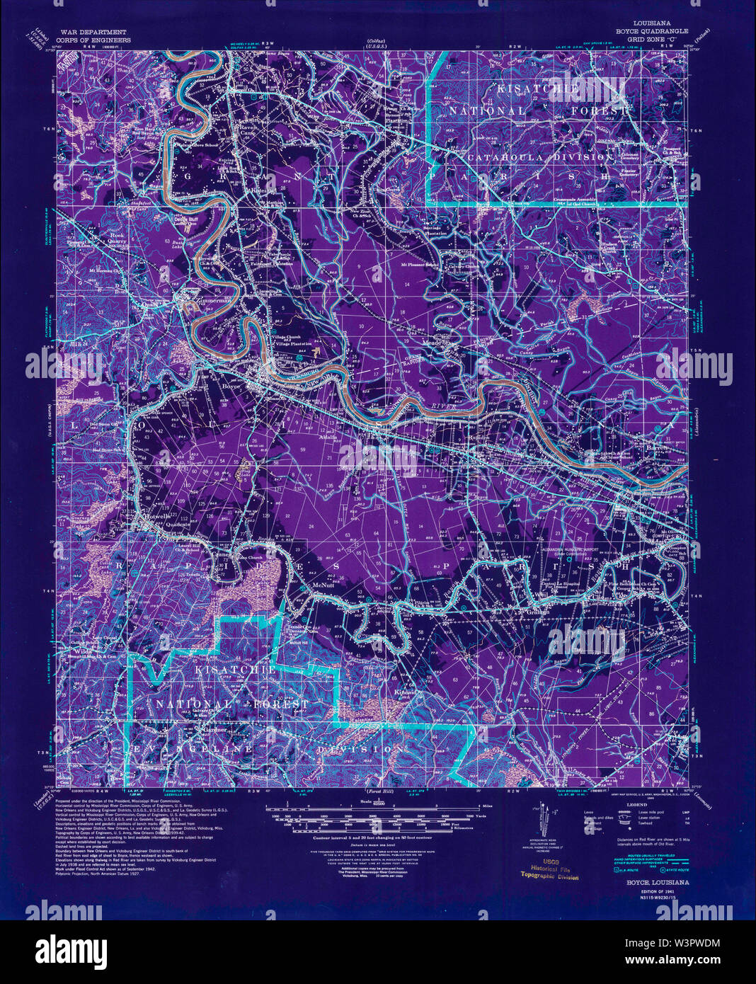 Boyce map hi-res stock photography and images - Alamy
