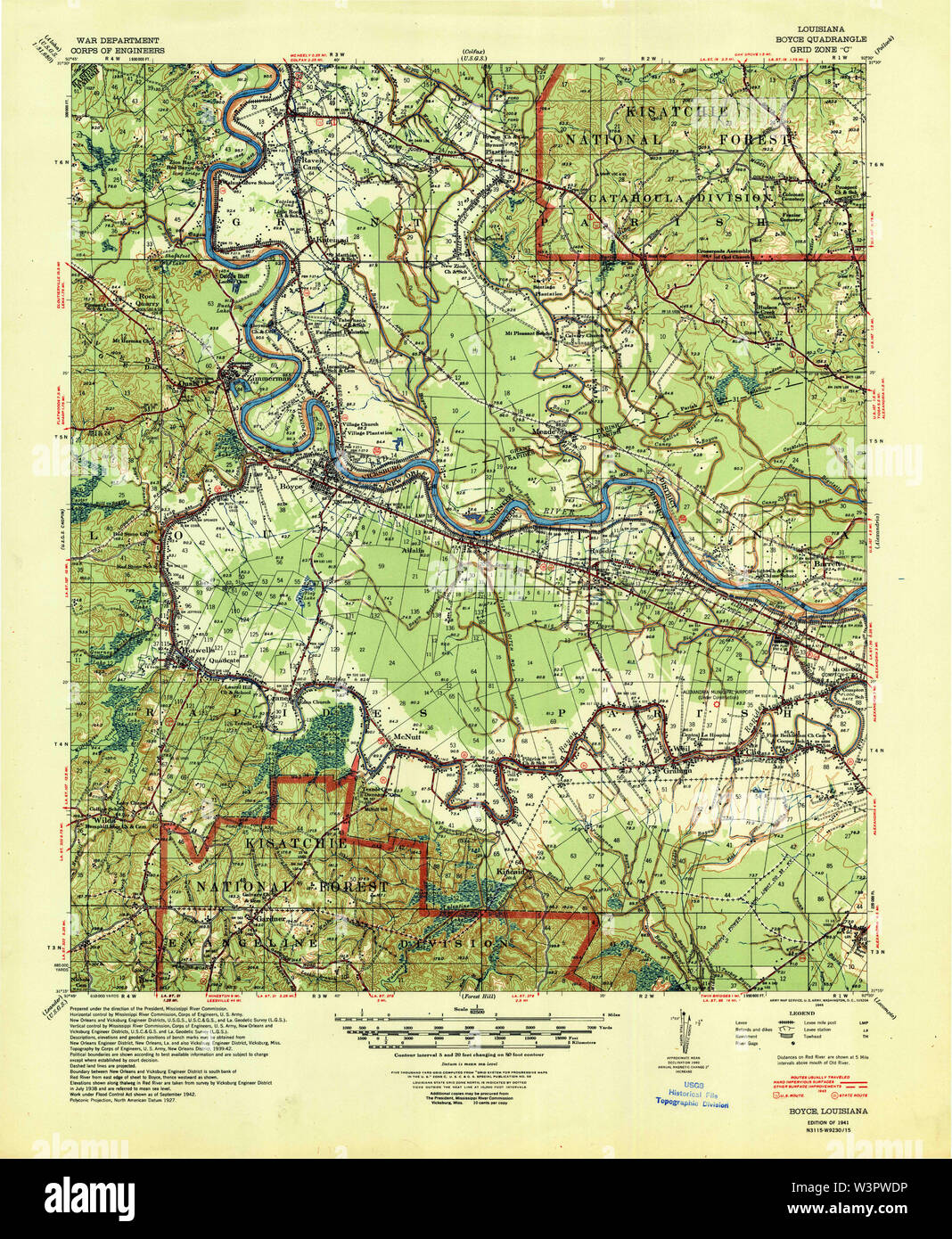 Map of boyce hi-res stock photography and images - Alamy
