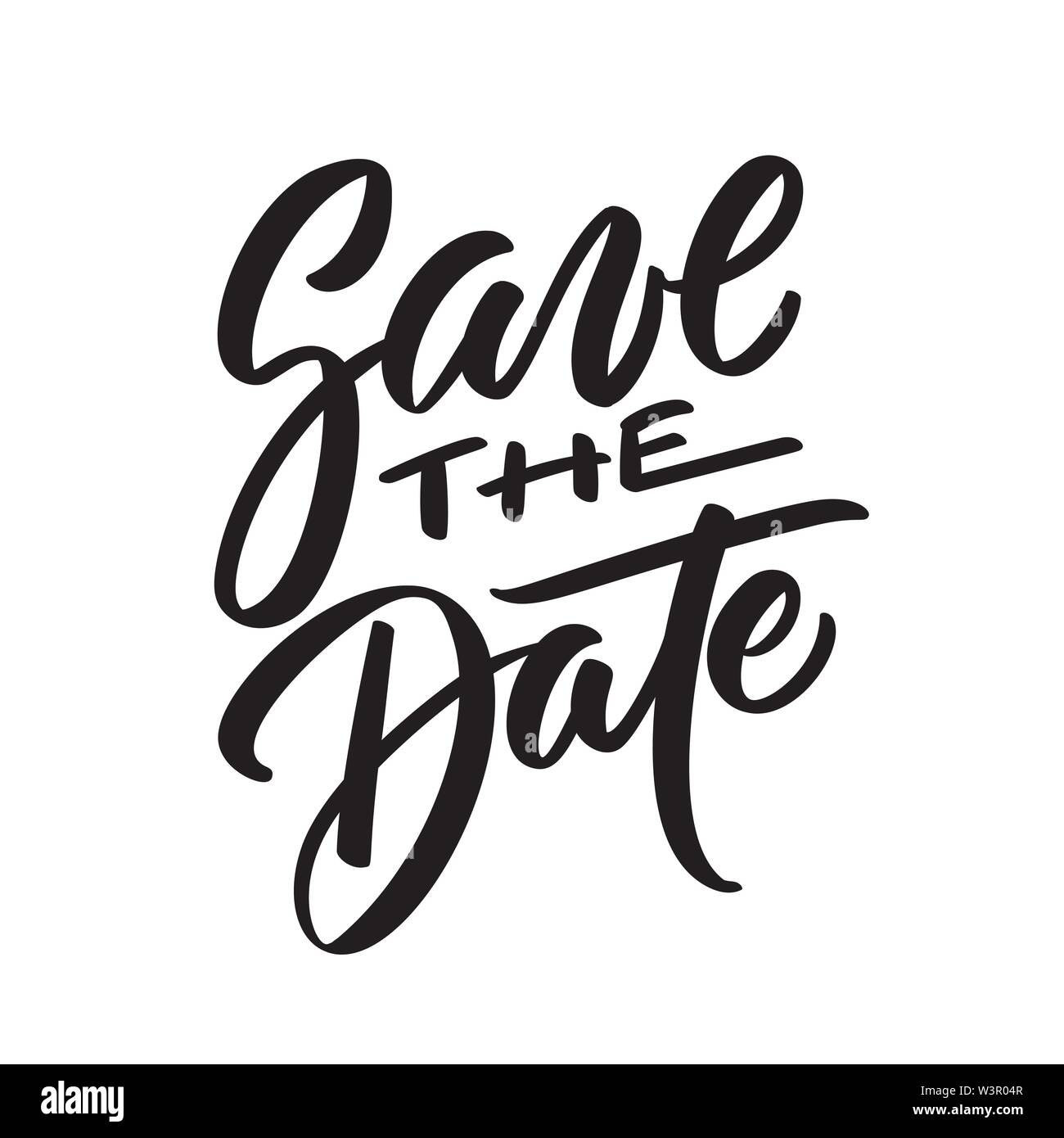 Save date text wedding calligraphy hi-res stock photography and images ...
