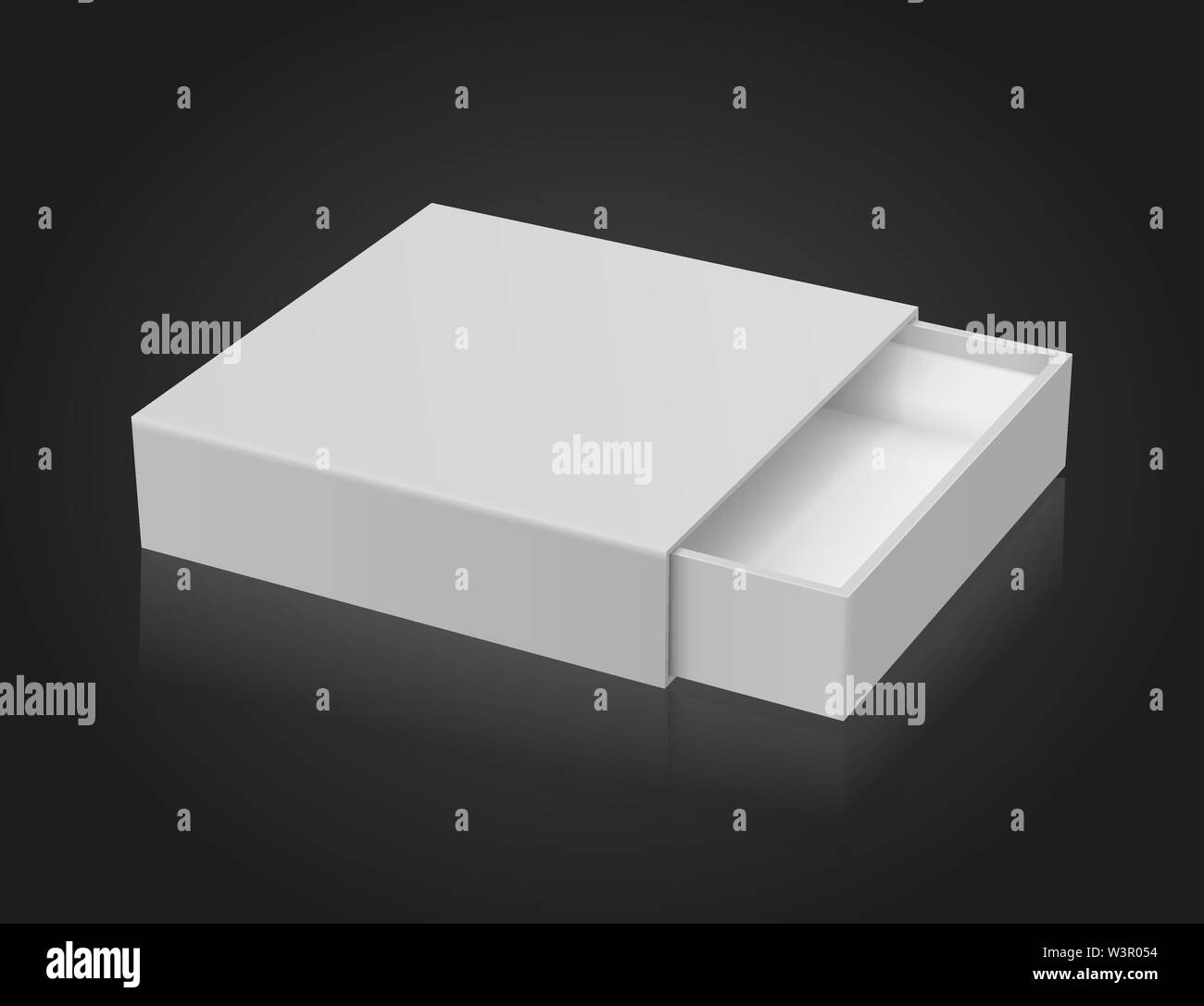 Box mock up black hi-res stock photography and images - Alamy