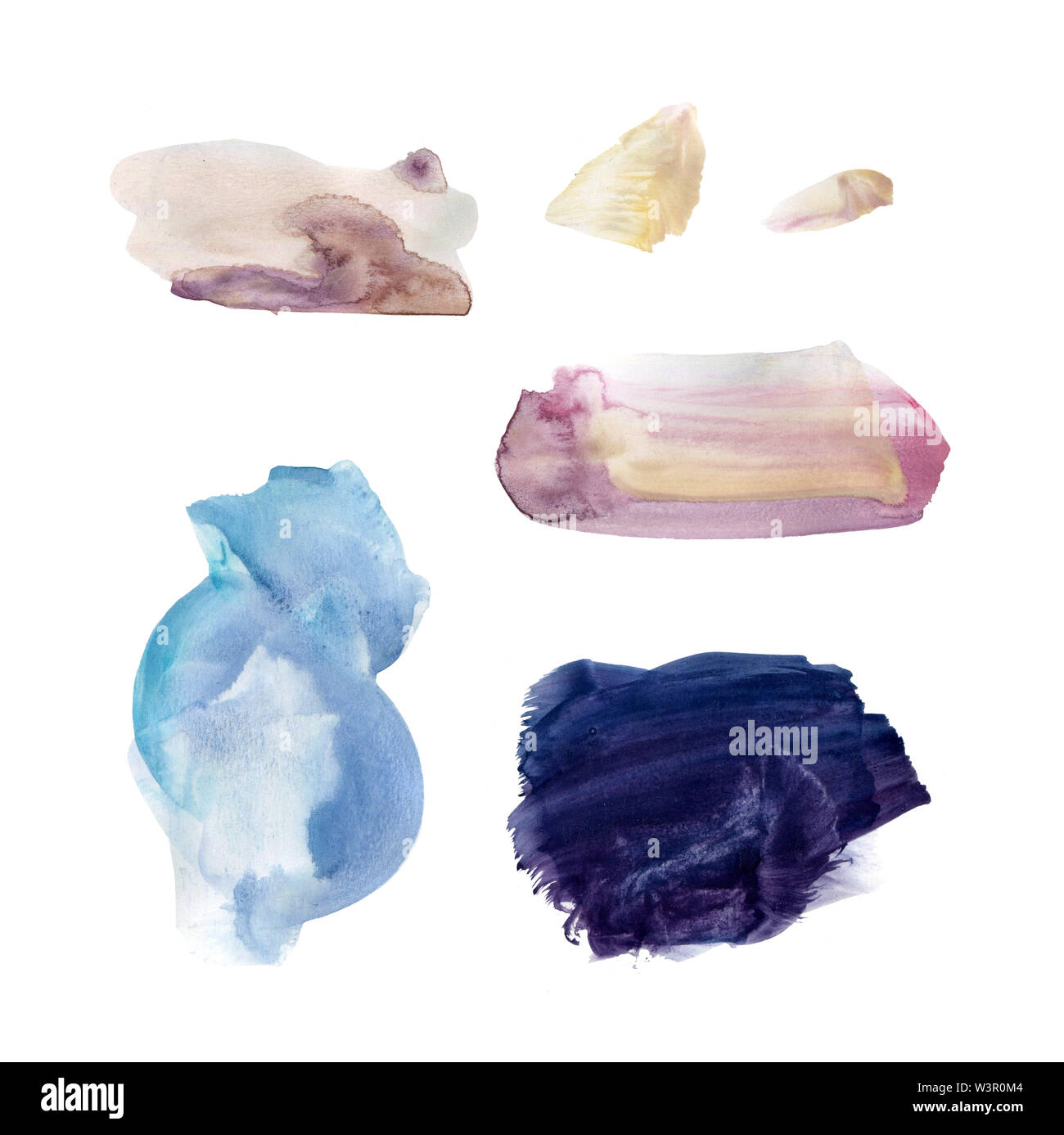 Graphic artwork purple hand Cut Out Stock Images & Pictures - Alamy