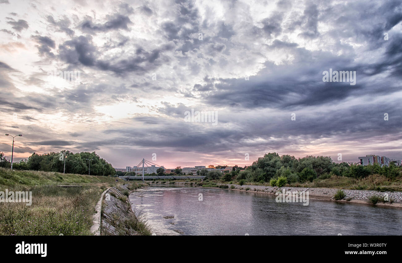 River landscape romantic idyllic blue hi-res stock photography and ...