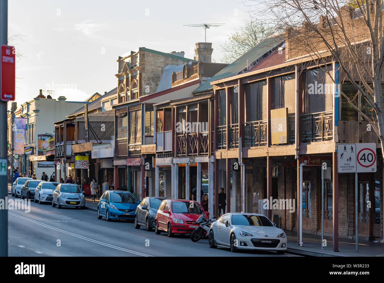 Two storey terrace house hi-res stock photography and images - Alamy