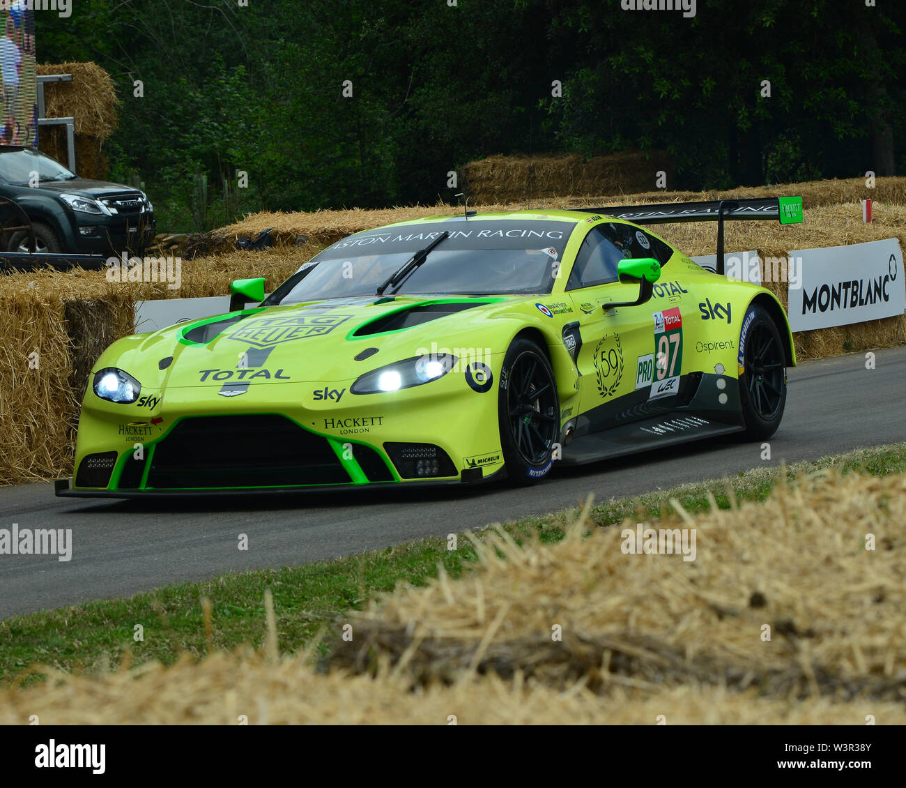 Jonny Adam, Aston Martin Vantage GTE, Goodwood Festival of Speed, 2019 ...