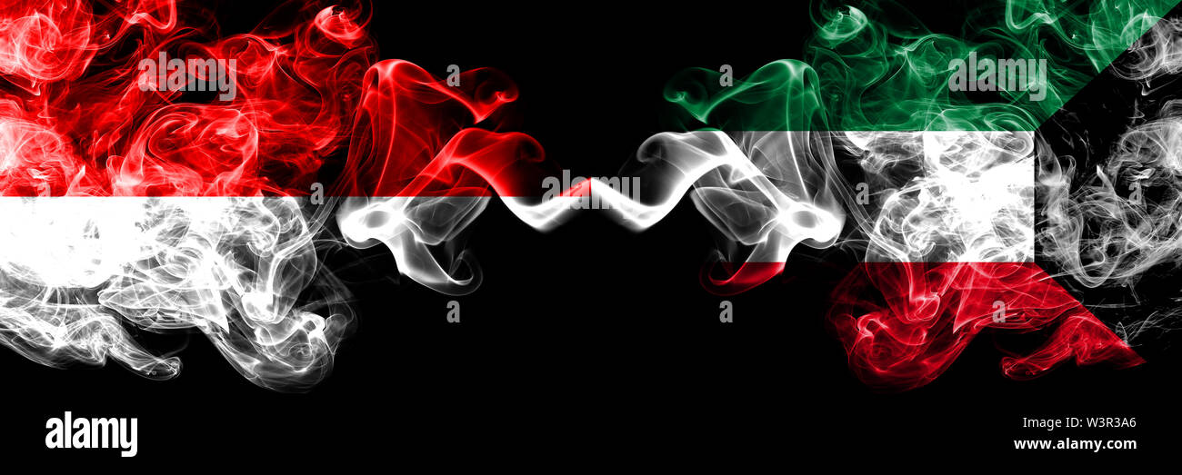 Kuwait indonesia flag hi-res stock photography and images - Alamy