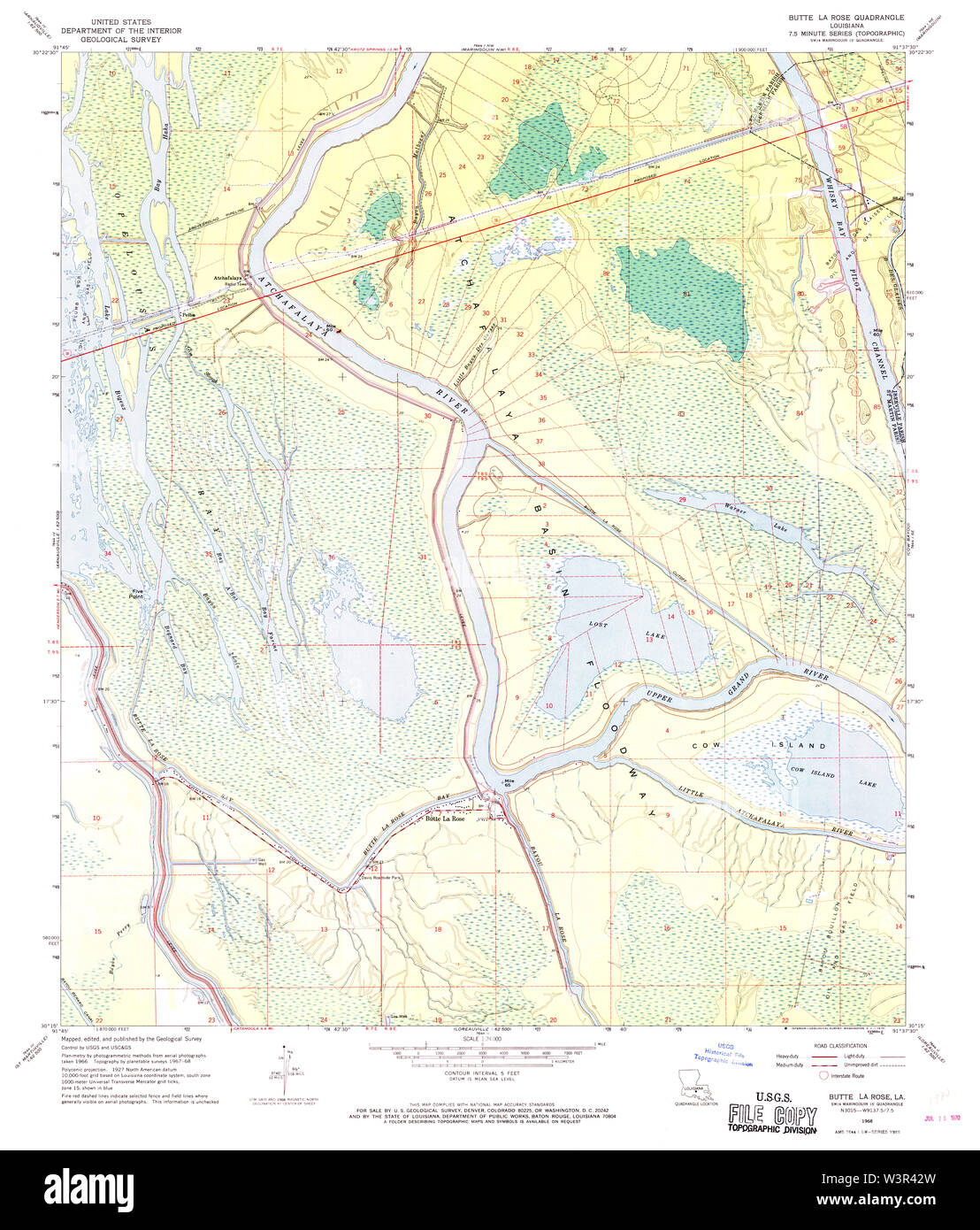 La butte Cut Out Stock Images & Pictures - Alamy